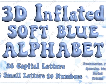 3D Inflated Red Alphabet Retro Font Transparent Pngs - Etsy