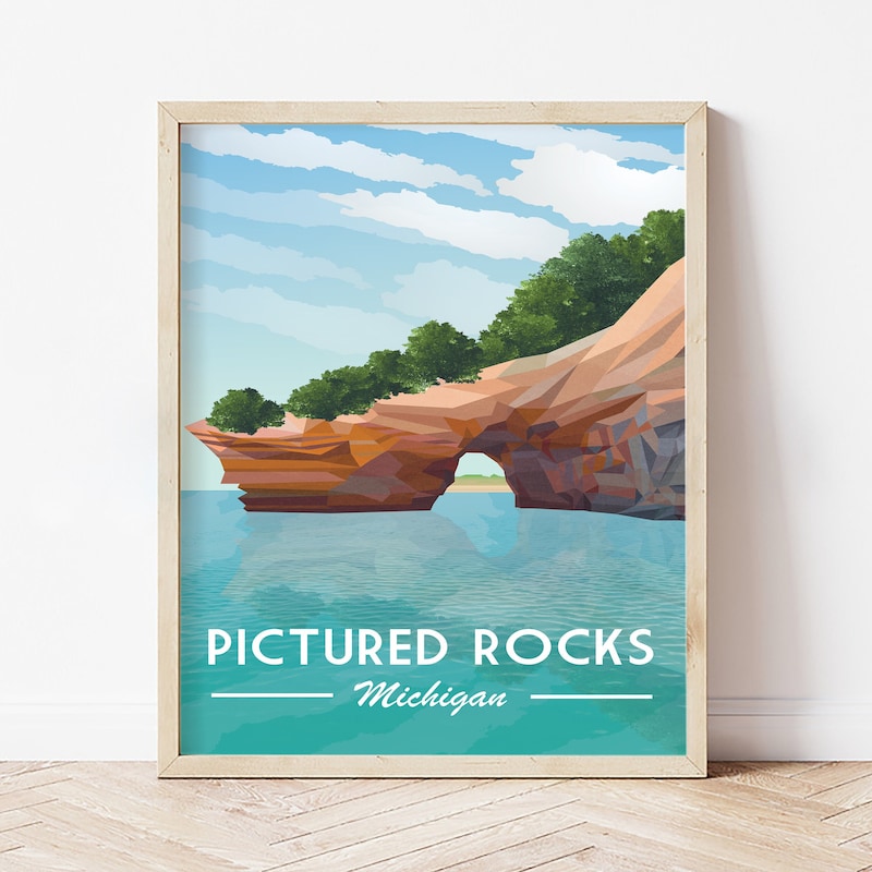 Michigan Prints - Etsy