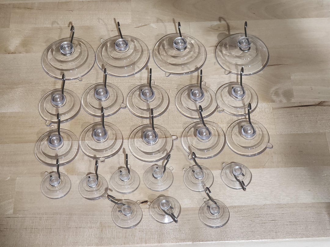 Window Suction Cups With Hook - Etsy
