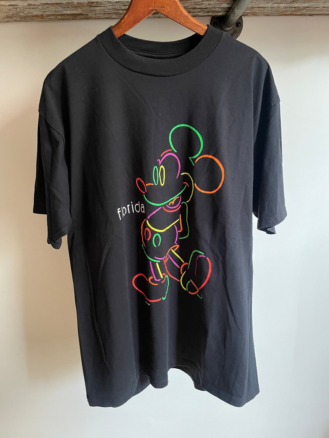 Vintage Deadstock Disney Mickey Mouse T-shirt. Size XL. by Velva Sheen ...