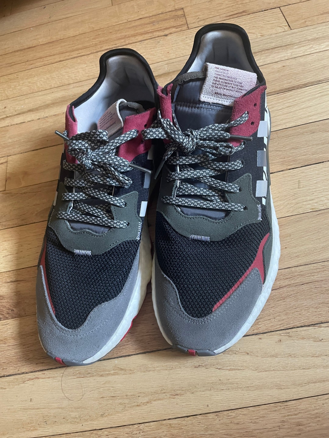 Limited Edition Adidas X White Mountaineering Collab Sneakers Size 13 ...