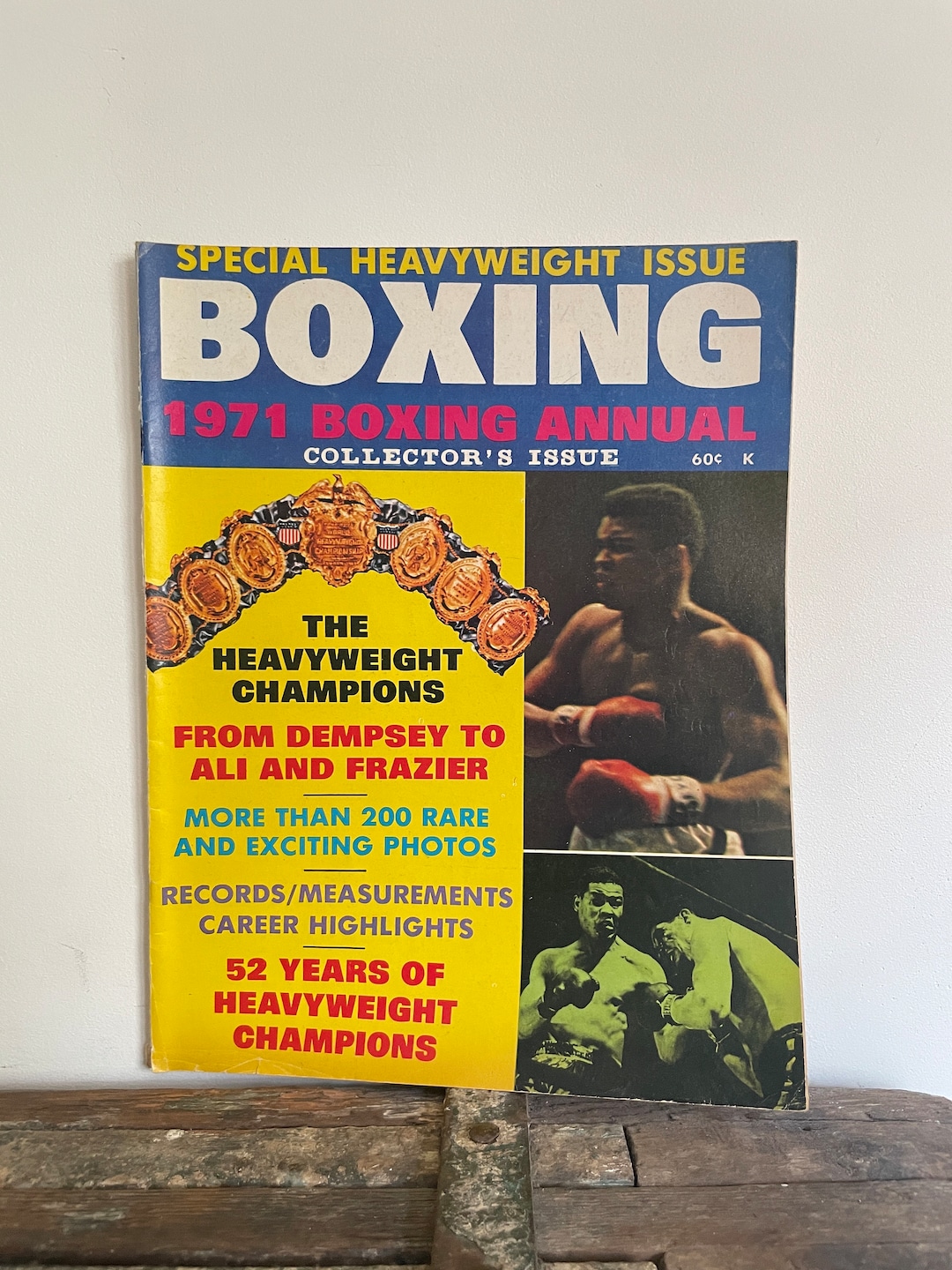 1972 Vintage Boxing Magazine Special Heavyweight Issue Collectors ...