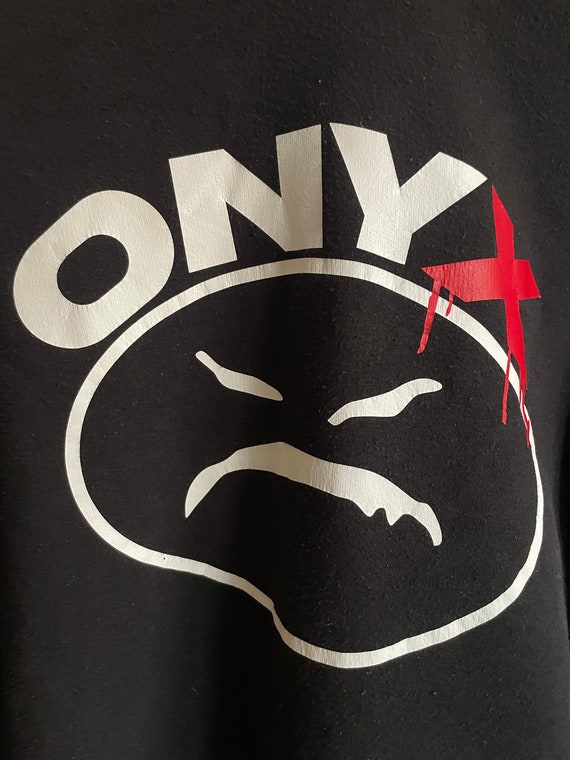 Vintage Onyx 90’s hip hop rap group logo hoodie. Size… - Gem