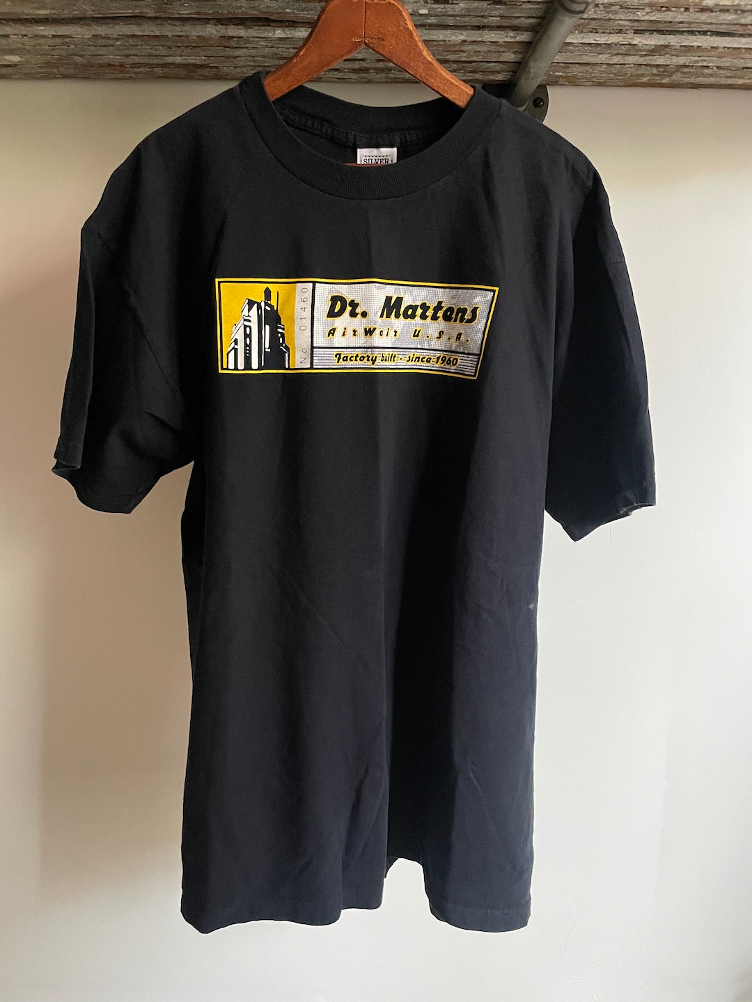 Vintage Doc Dr. Martens Air Wair USA Logo T-shirt. Size XL. by Silver ...