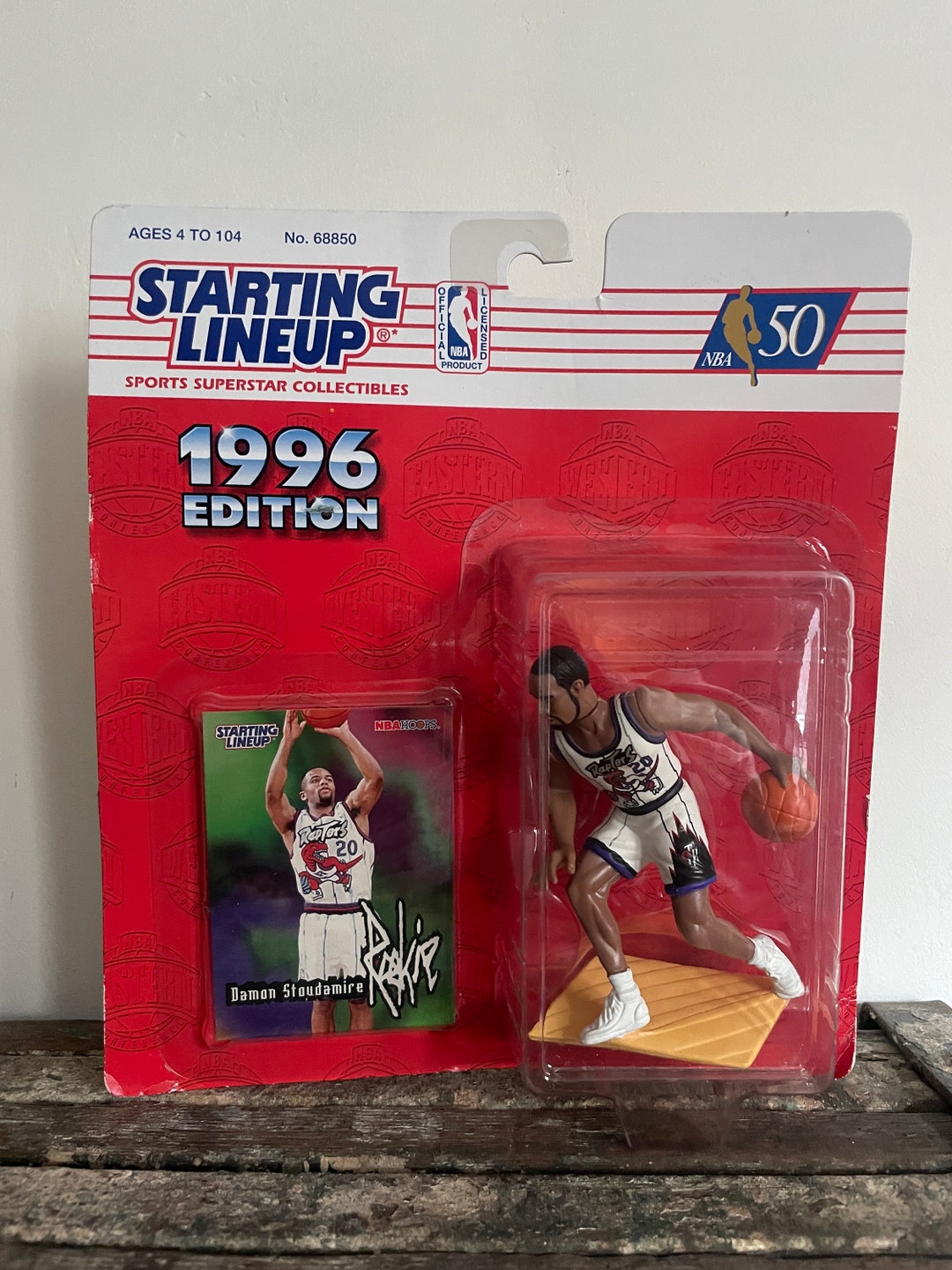 1996 Starting Lineup NBA 50th Anniversary Damon Stoudamire Rookie ...