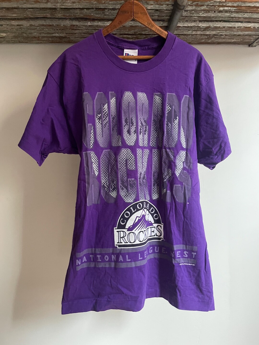 Vintage 1997 National League MLB Baseball Colorado Rockies T-shirt. by ...