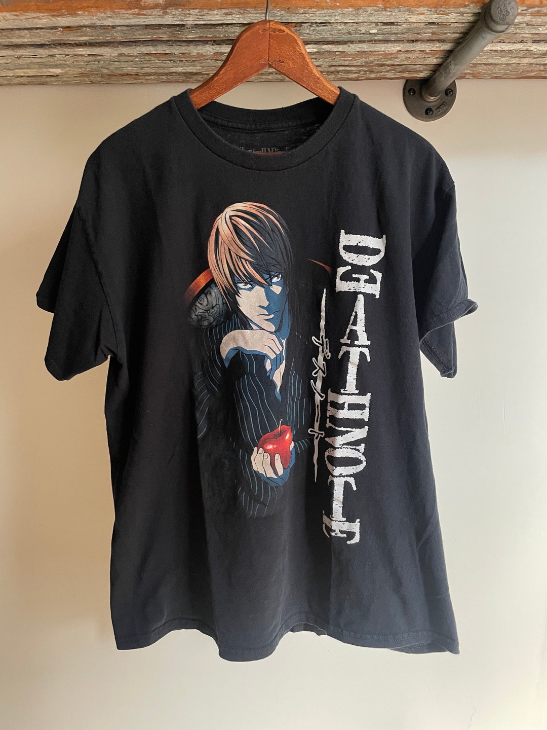 Death Note Anime T-shirt. Size Large. 100% Cotton. 21 Armpit to Armpit ...