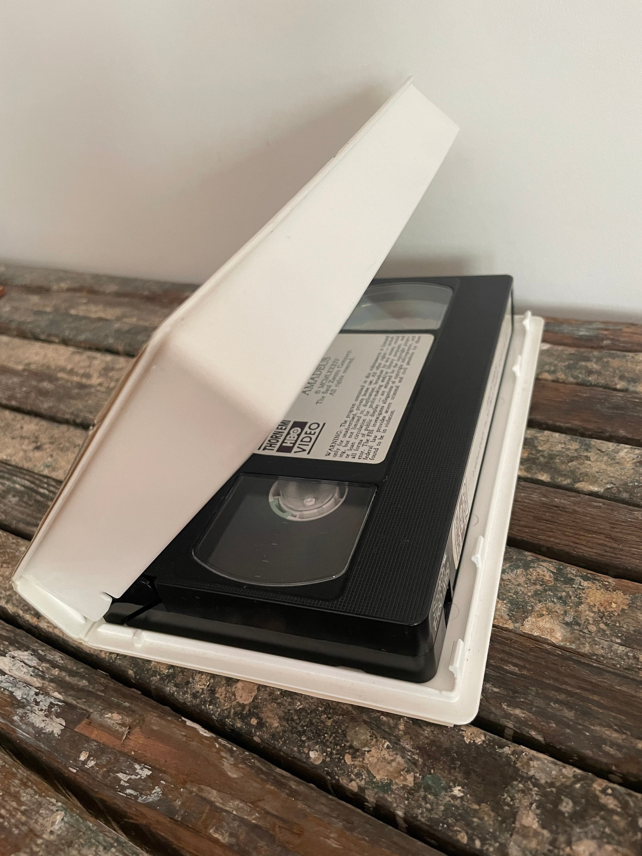 Vintage 1984 Best Picture Amadeus VHS Cassette Tape. Movie of - Etsy