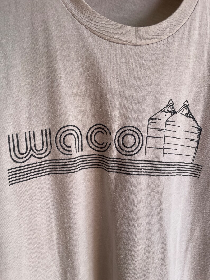 Vintage Waco Texas Silos T-shirt. Size Medium by Next Level Apparel. 19 ...