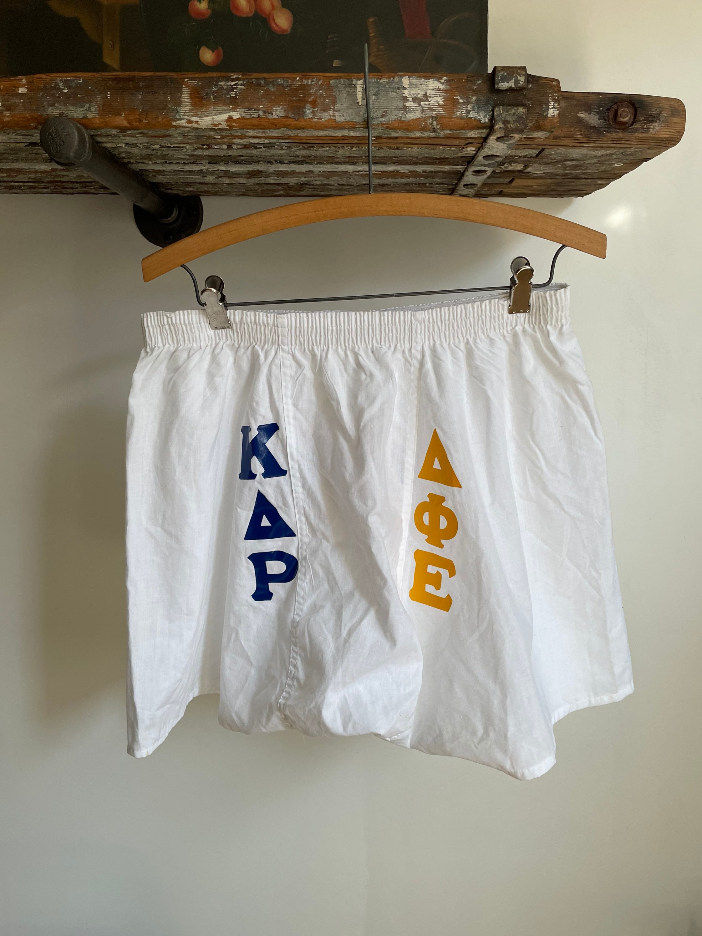 Vintage Sorority Fraternity Printed Mixer Boxer Shorts. Made by Hanes ...