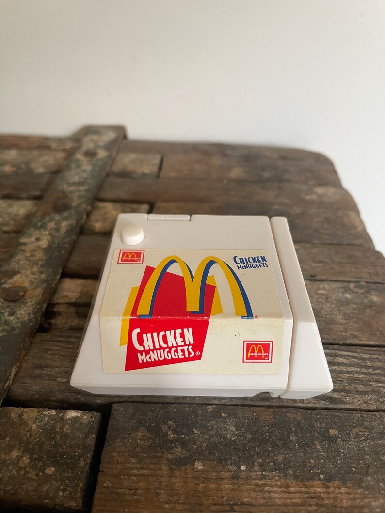 1999 Vintage Mcdonalds Mcnuggets Food Foolers Happy Meal Camera ...
