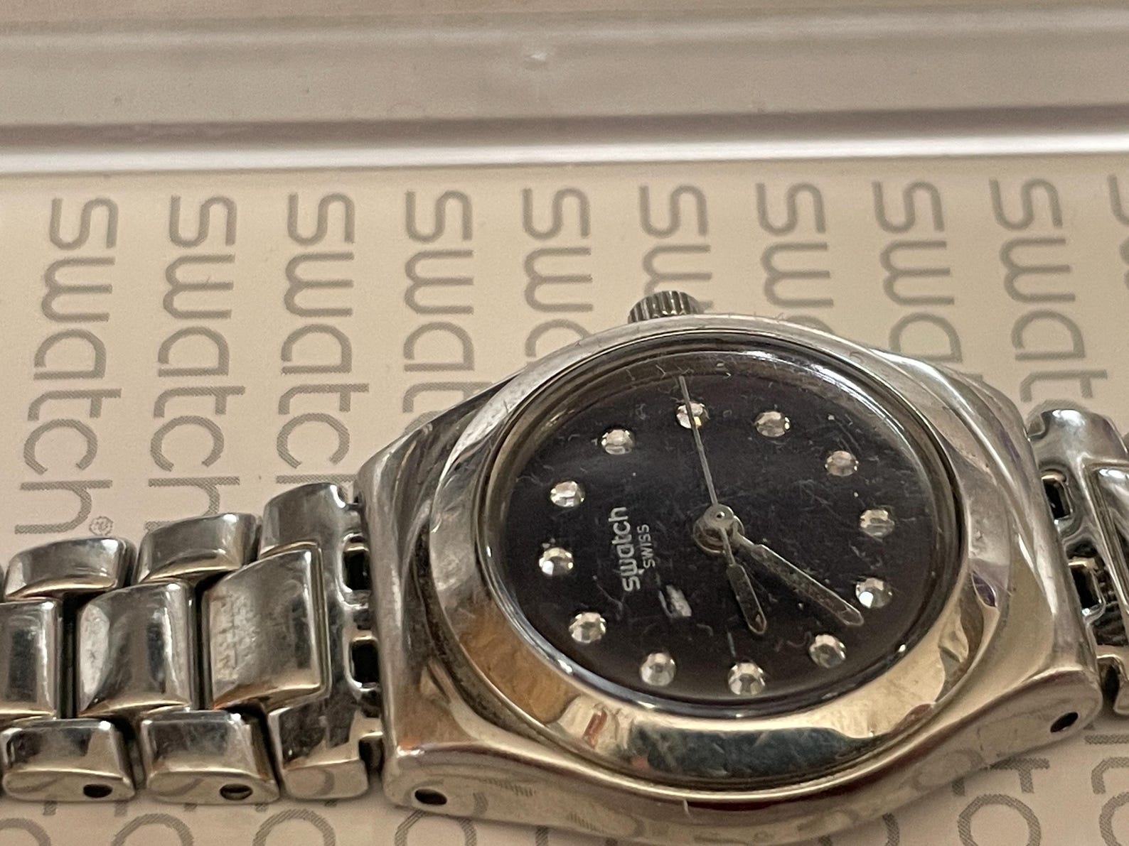 Vintage Swatch Ladies Watch Irony Lady Be Surprised YSS279G Like New in ...