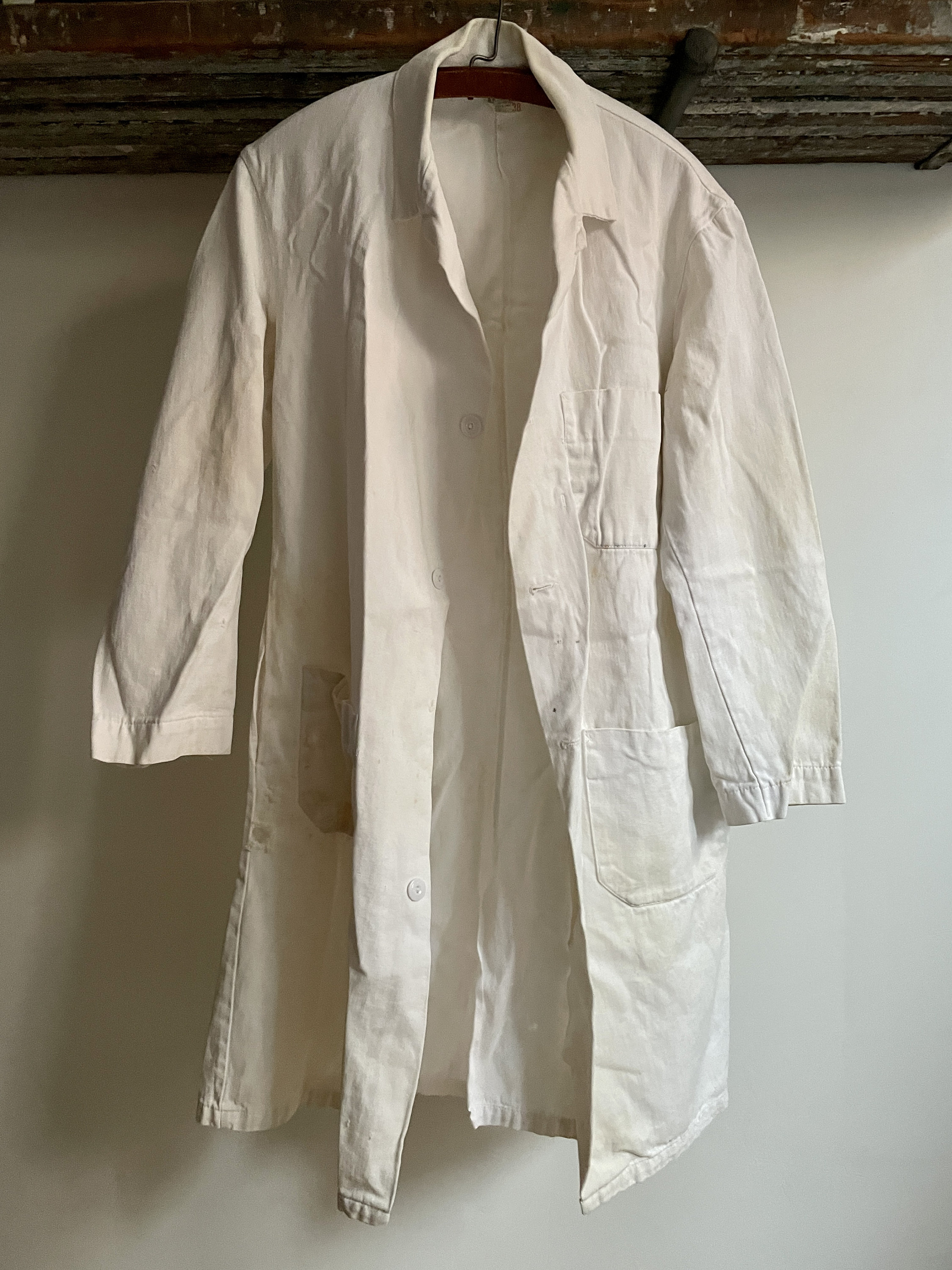 Vintage 1950s Fashion Seal Uniforms Lab Coat. Size 38 Large - Etsy