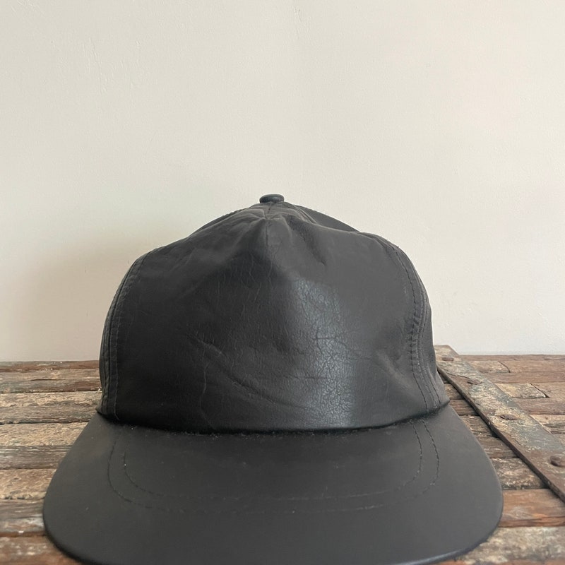 Leather Baseball Cap - Etsy