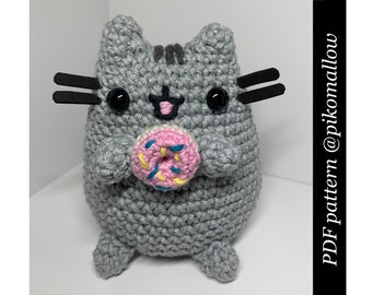Dumpling Cat Amigurumi Crochet Pattern: Beginner-friendly (PDF) - Etsy
