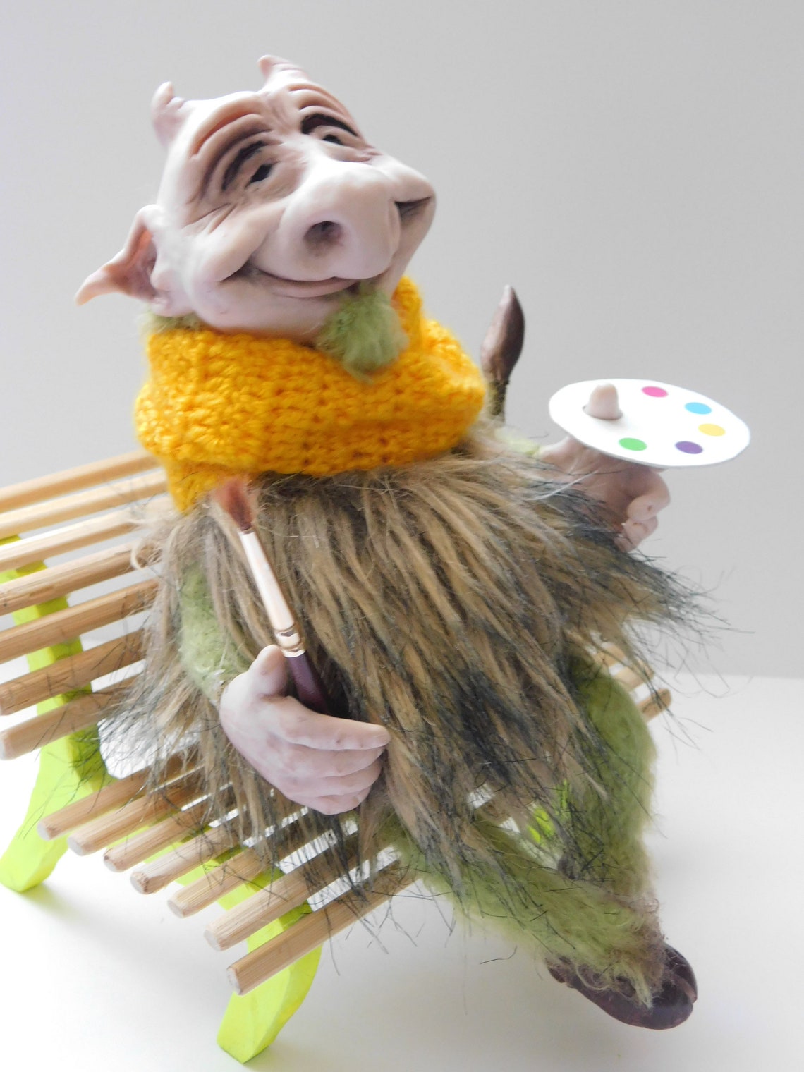 Imp artist interior toy handmade toy | Etsy