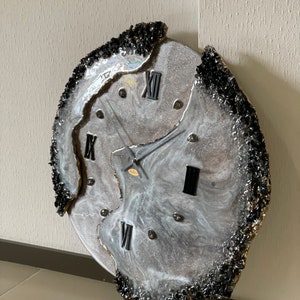 Large Wall Clock in an Unusual Shape. Clock for Home: Kitchen | Etsy