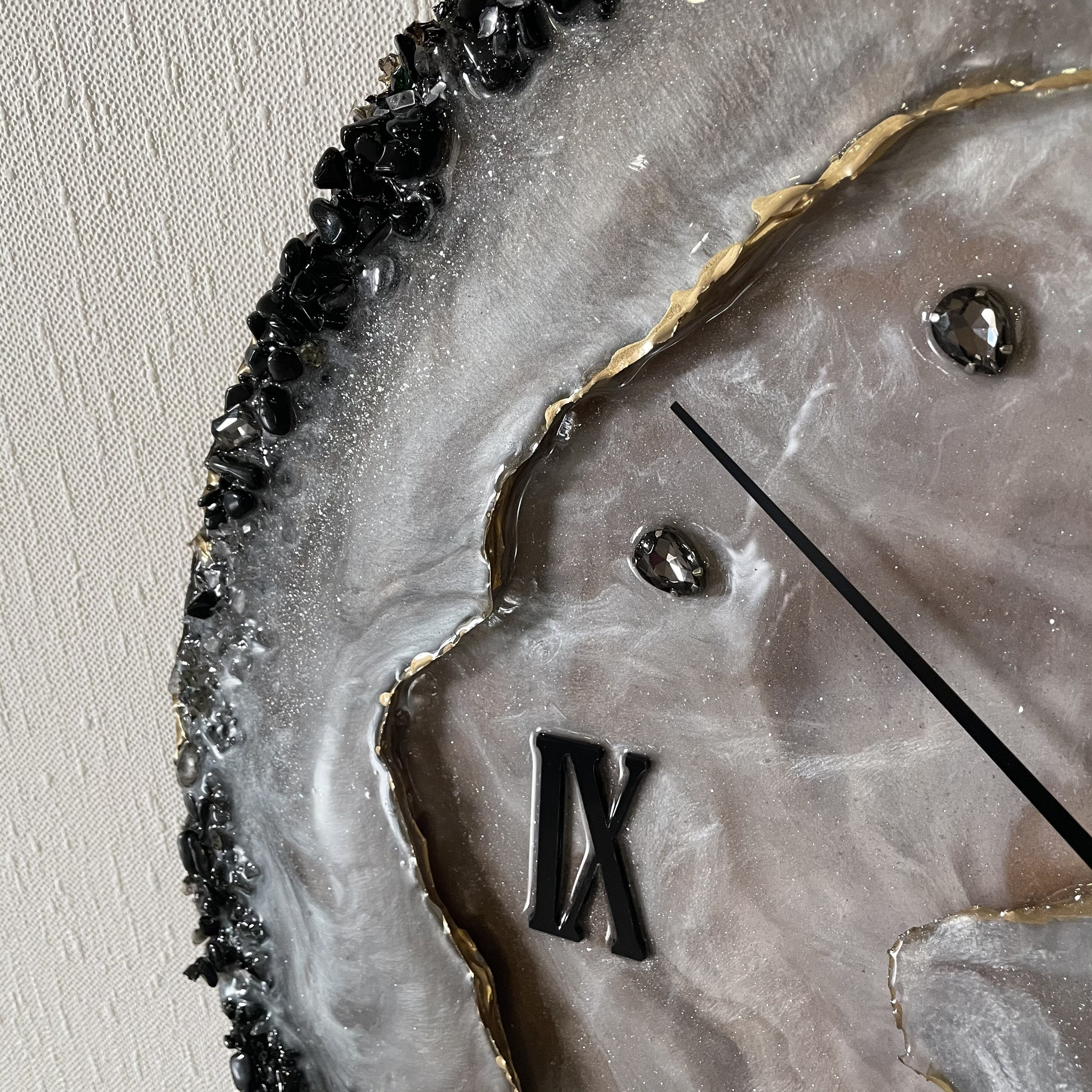 Large Wall Clock in an Unusual Shape. Clock for Home: Kitchen | Etsy