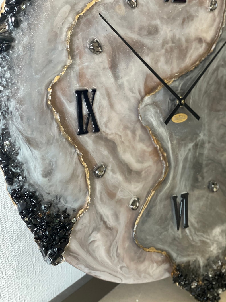 Large Wall Clock in an Unusual Shape. Clock for Home: Kitchen | Etsy