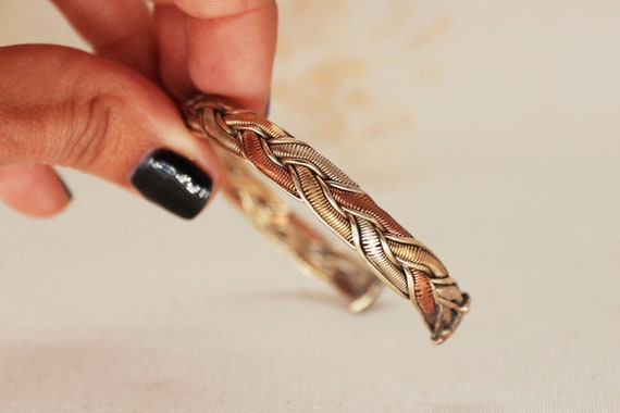 Sale > braided metal bracelet > in stock