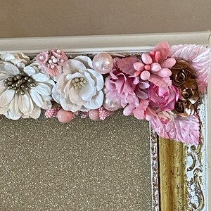 Floral Picture Frame 5 X 7 Hand Embellished: “jubilance” - Etsy