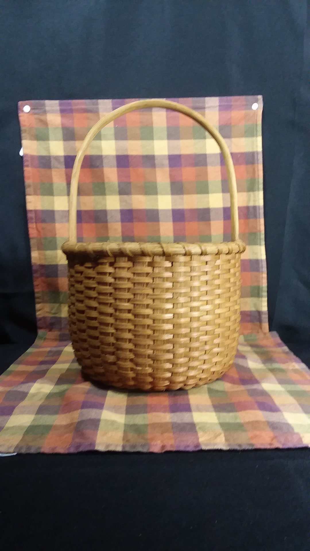 Vintage Shaker Style Basket - Etsy