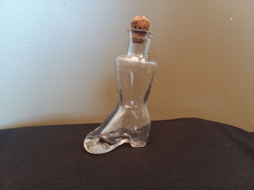 19th C Ladies Boot Shaped Blown Glass Scent Bottle - Etsy