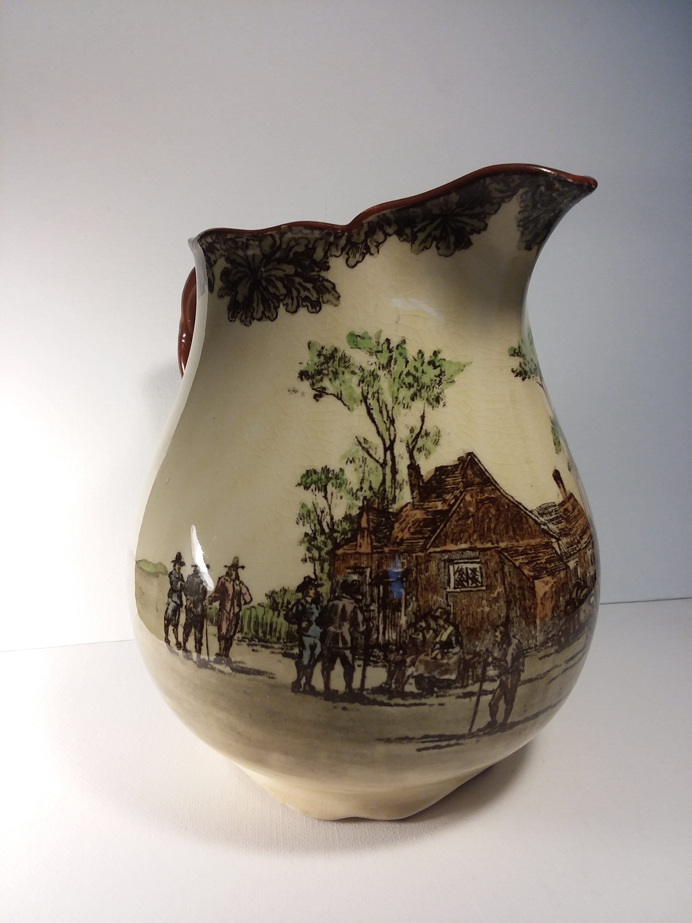 Antique Royal Doulton Jug - Etsy