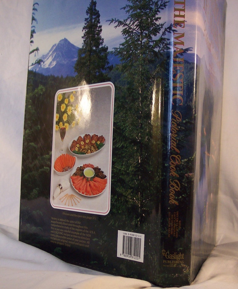 America the Majestic Pictorial Cook Book - Etsy