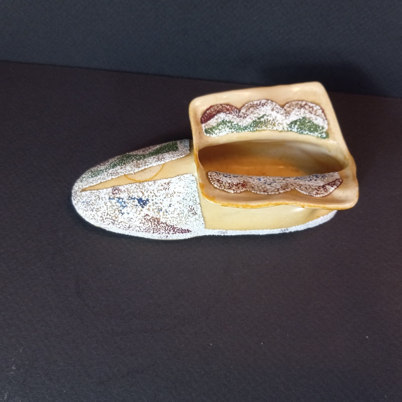 Vintage Native American Pottery Moccasin - Etsy