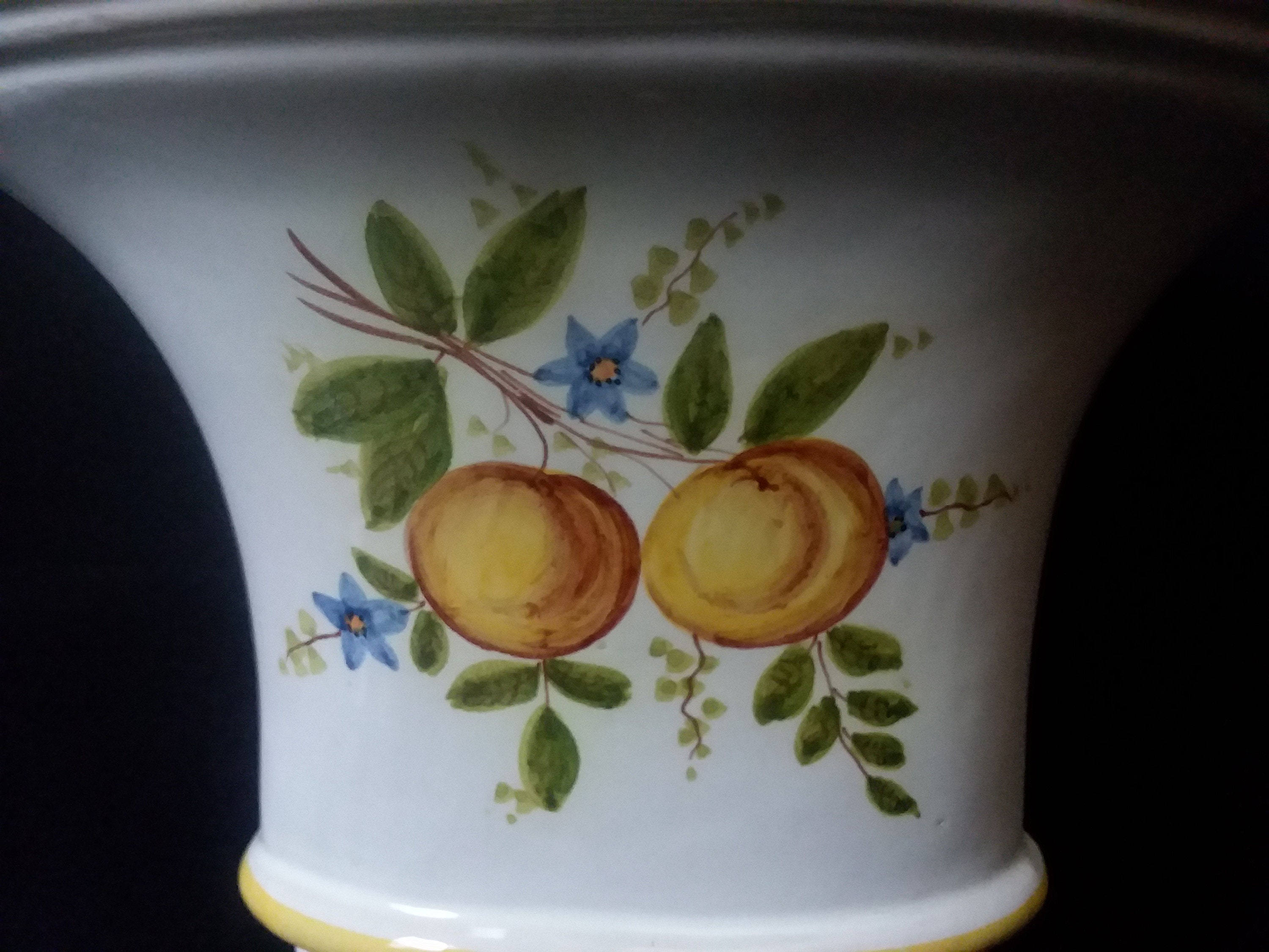 Vintage Signed Perugia Italy Pottery Urn/vase - Etsy