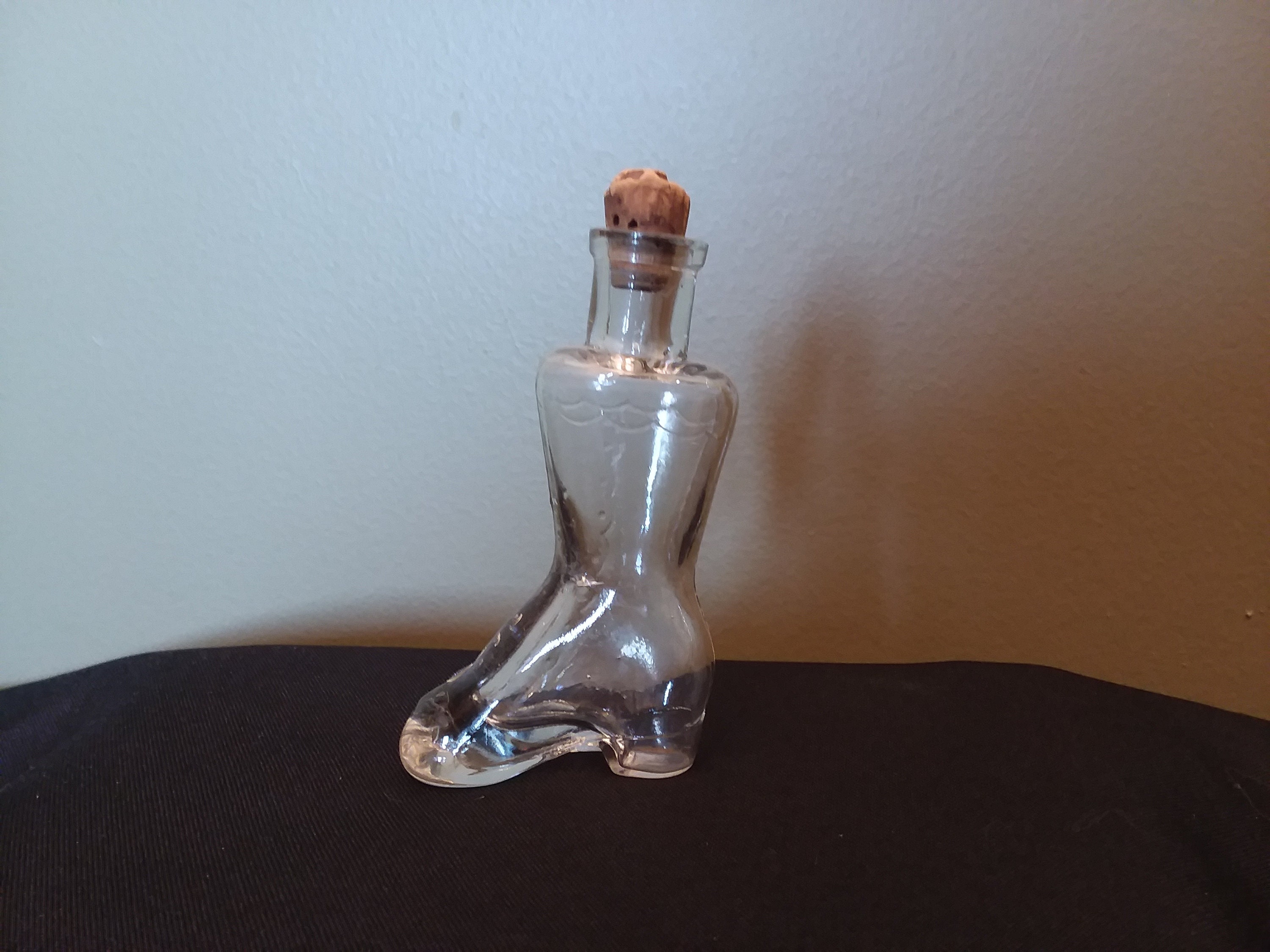 19th C Ladies Boot Shaped Blown Glass Scent Bottle - Etsy