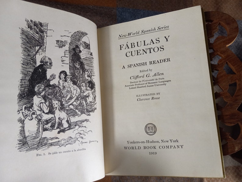 Fabulas Y Cuentos A Spanish Reader - Etsy