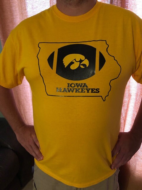Iowa Hawkeyes T-shirt Hawkeyes T-shirt Iowa T-shirt Iowa Hawkeyes ...