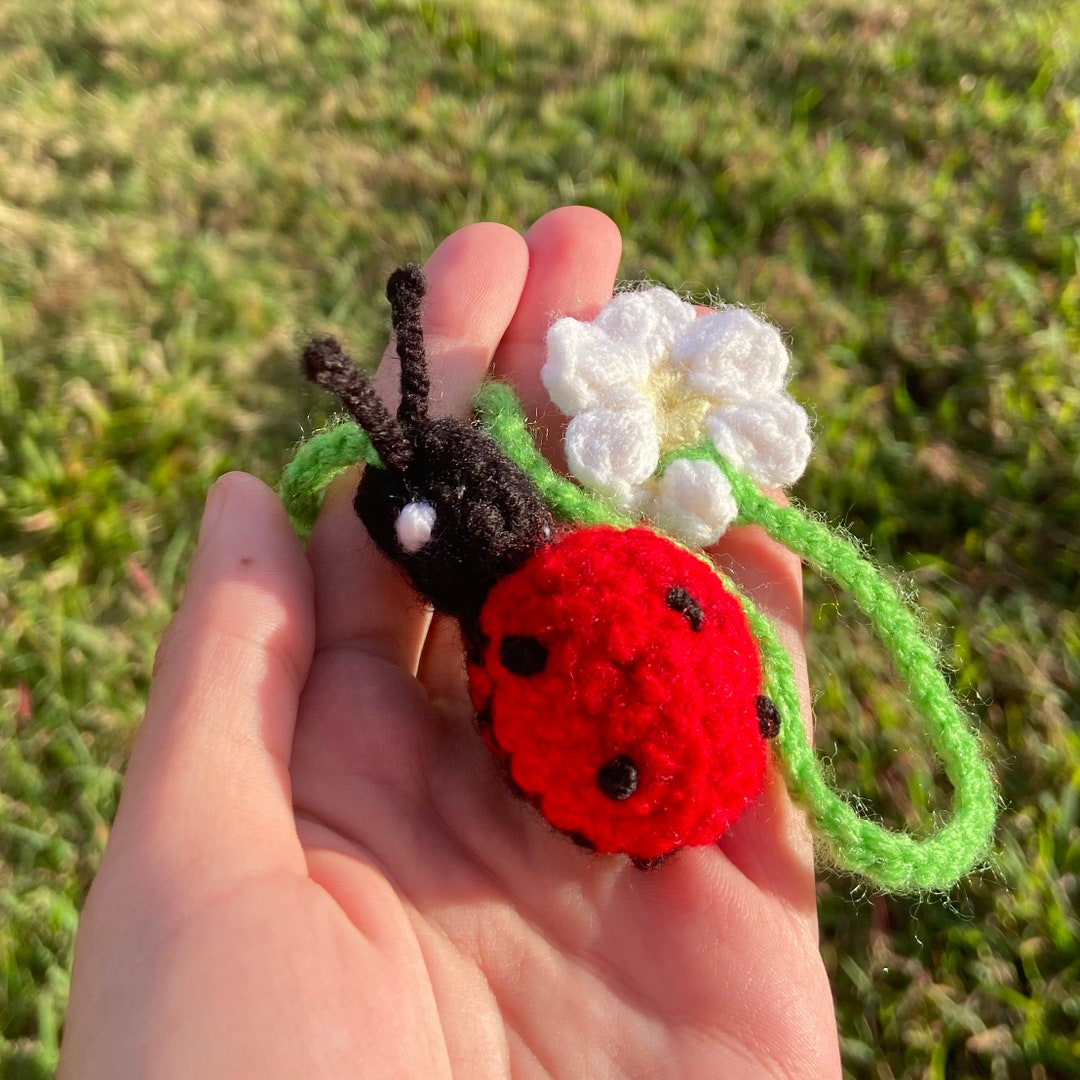 Lovely Ladybugs Crochet Bookmarks - Etsy