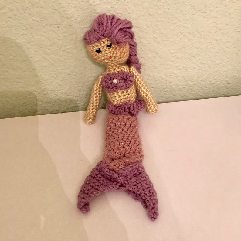 Crochet Mermaid Doll Pattern Only - Etsy