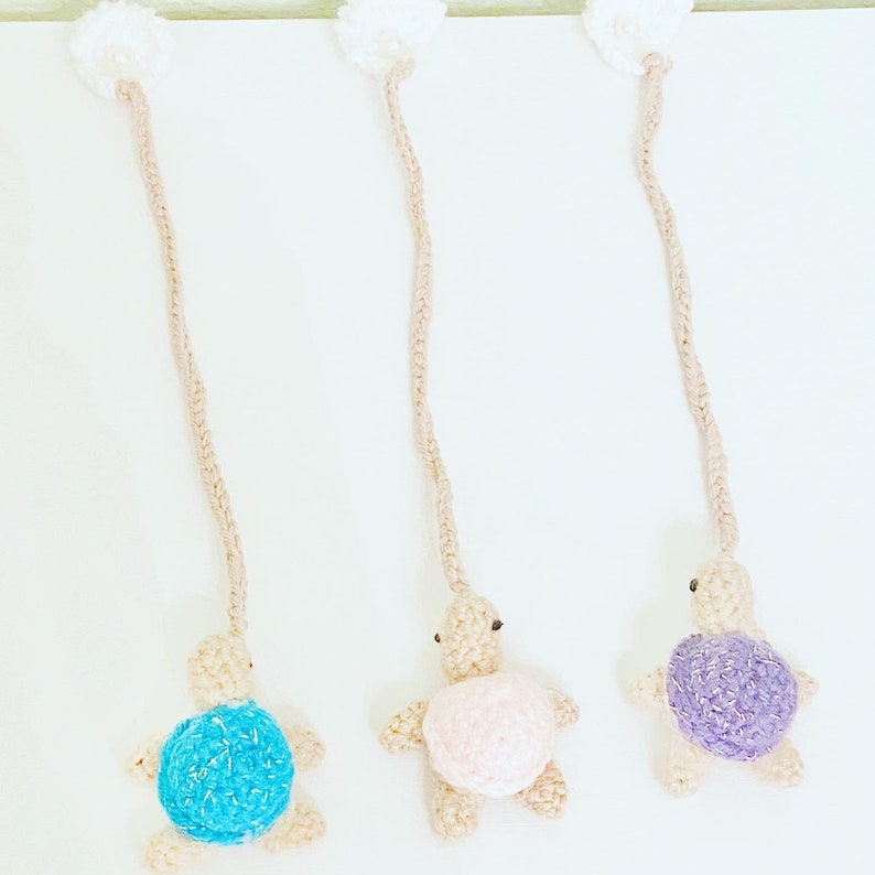 Crochet Sea Turtle Bookmarks - Etsy