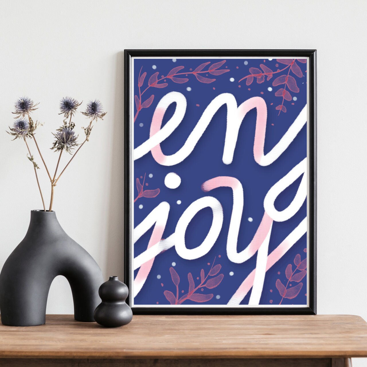 ENJOY Wall Art Instant Download - Etsy