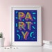 Party Wall Art Instant Download - Etsy