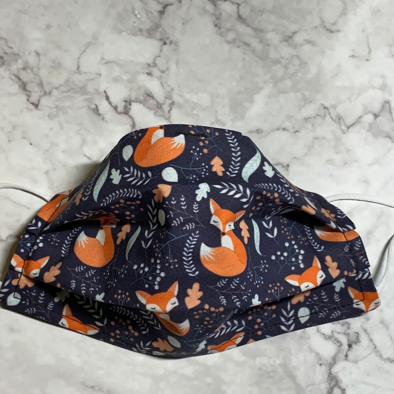 Fox Face Mask - Etsy