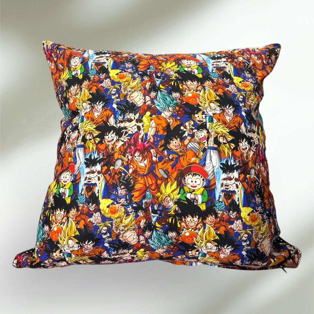 18”x18” Cushion Case 18” Pillow Sham Cover Zipper Slip Pillowcase Anime ...