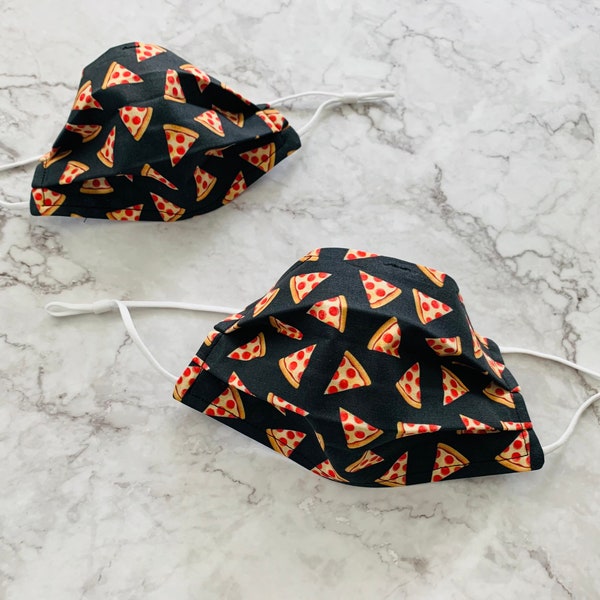Pizza Face Mask - Etsy