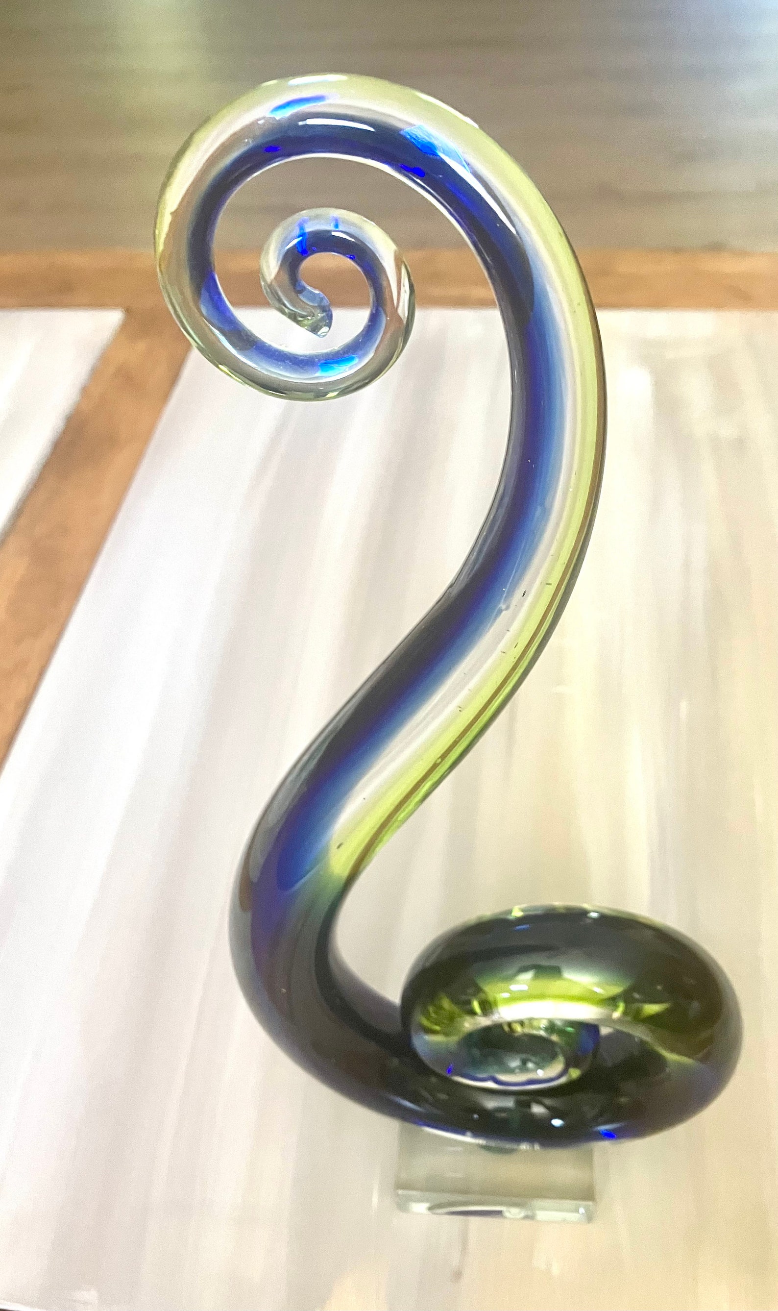 Murano Blue Glass Musical Note - Etsy