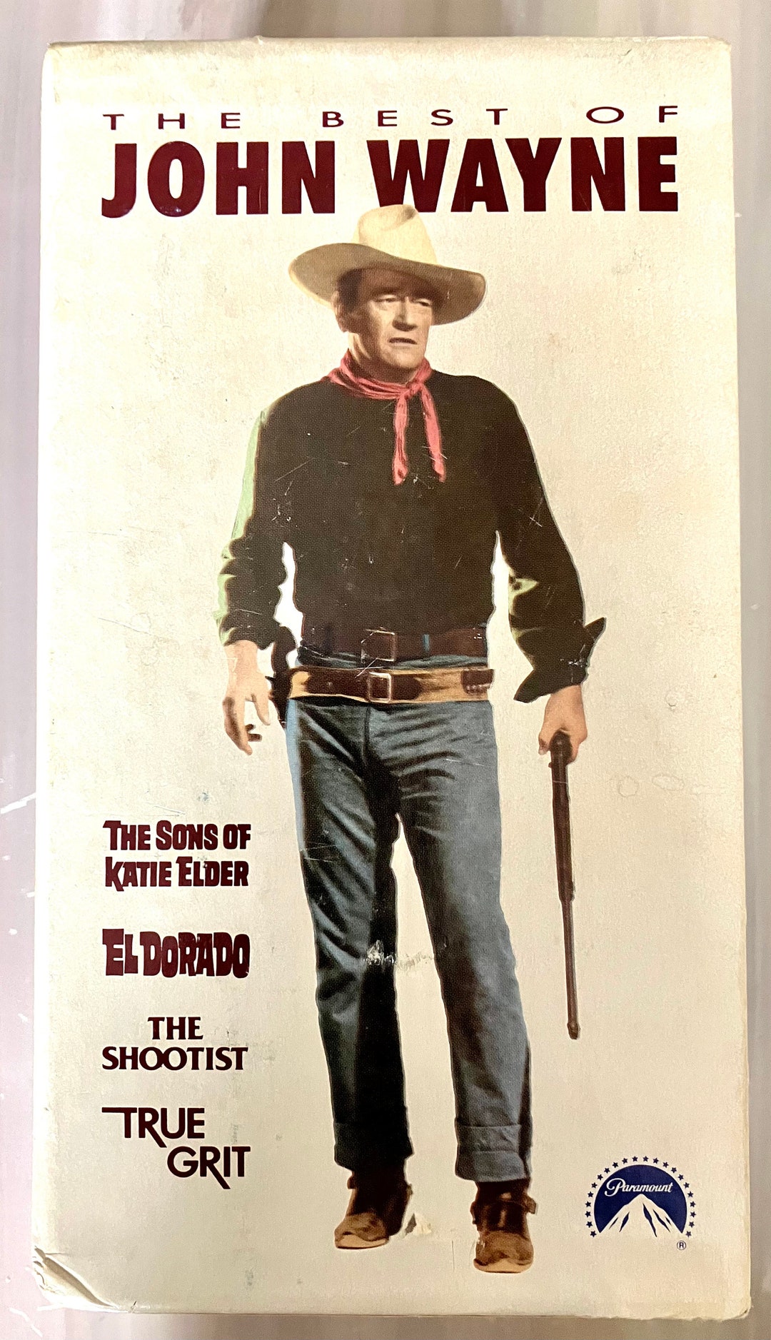 John Wayne Collection of VHS Tapesthe Best of John Wayne - Etsy