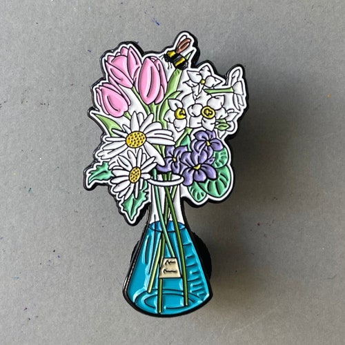 Women in STEM Enamel Pin / Microbiology / Science Gift / - Etsy