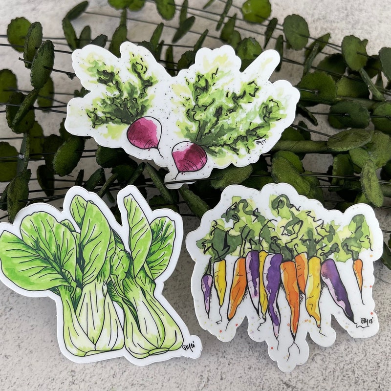 Vegetable Magnet - Etsy