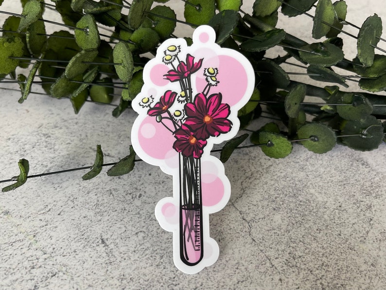 Chemistry Sticker Set Science Stickers Test Tube Sticker - Etsy