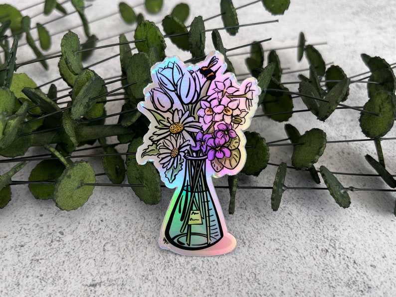 Science Sticker Set Erlenmeyer Flask Sticker Test Tube - Etsy