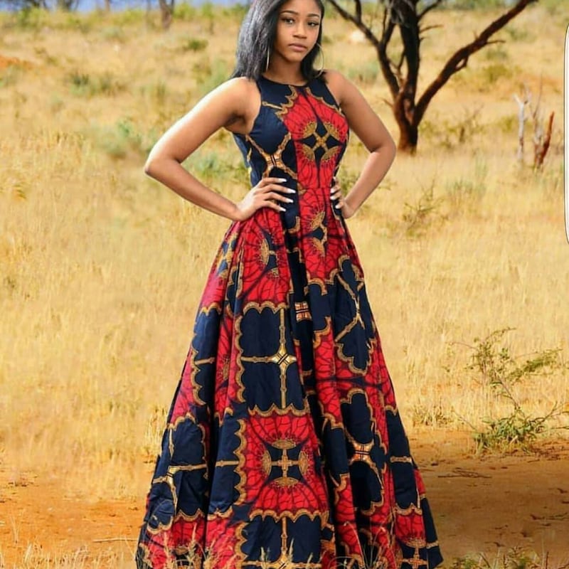 Modest African Dress - Etsy