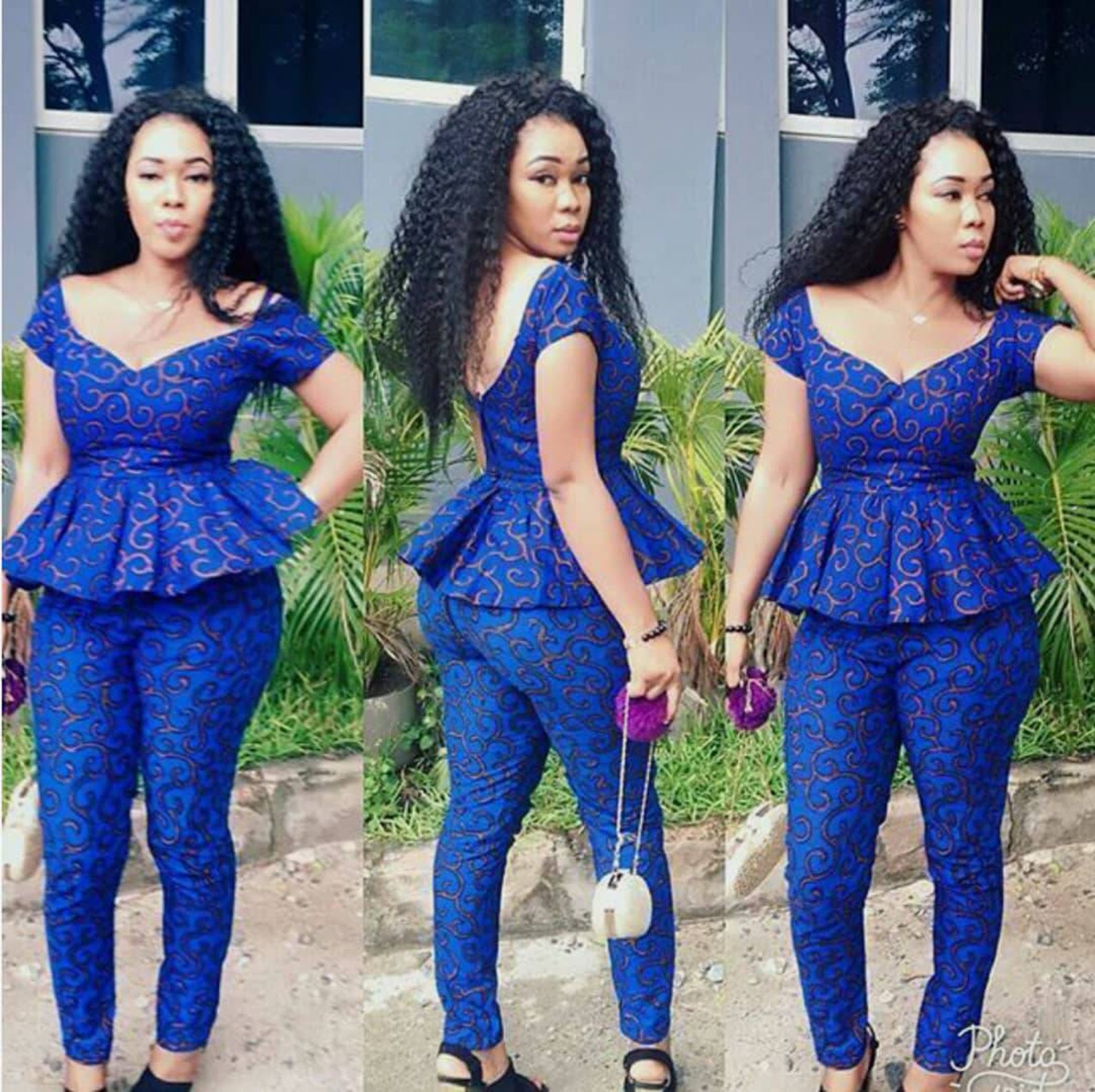 African Pants Set For Womenafrican Women Top And Etsy